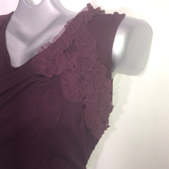 Merona | Dresses | Merona Floral Ruffles On Shoulder Tie Back | Poshmark